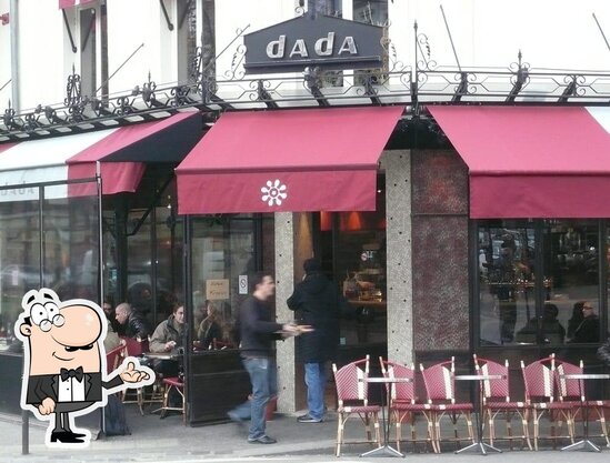 Menu at Dada restaurant, Paris, 12 Av. des Ternes
