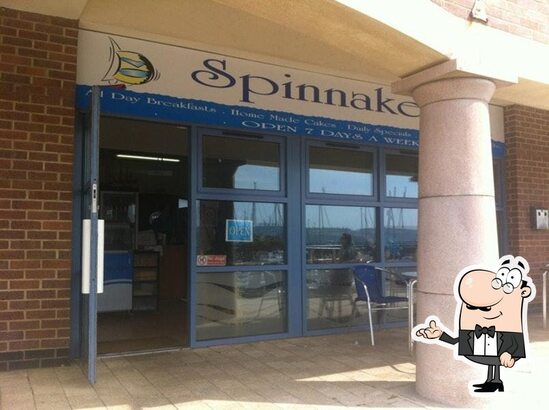 Menu at The Spinnaker Cafe, Milford Haven