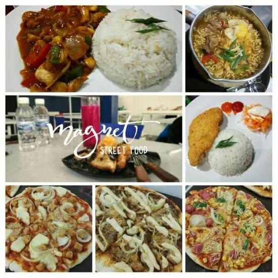 Menu at Magnet Street Food cafeteria, Banda Aceh