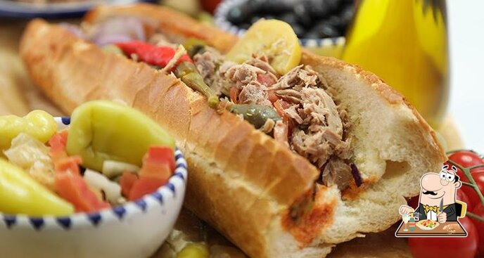 Menu at Sandwich Sofien restaurant, Sfax