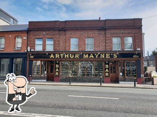 Menu at Arthur Mayne's Donnybrook pub & bar, Dublin