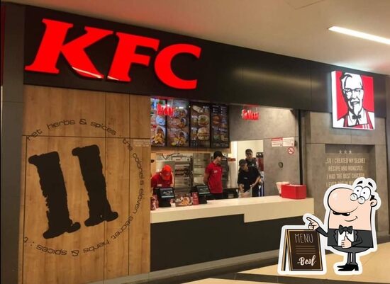 Speisekarte von KFC Drive Thru restaurant, Skopje, Shopping center ...