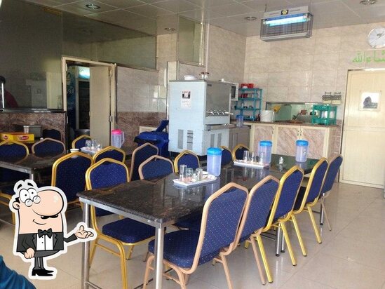 Menu at Al Mehran cafeteria, Abu Dhabi, Opposite Brethren Church