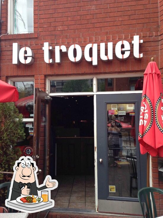 Menu at Le Troquet restaurant, Gatineau