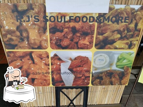 Menu at R.J’s Soul Food & More restaurant, Monroe