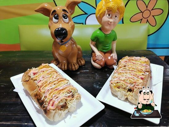 Menu at Scooby Dog restaurant, Bogotá