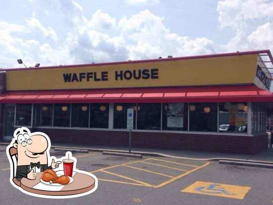 Menu at Waffle House restaurant, Monroe, W Roosevelt Blvd