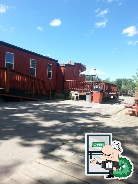 Menu at Red Box Car restaurant, Red Lodge