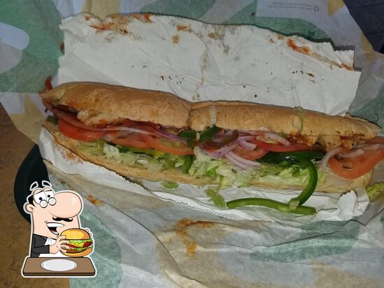 Menu at Subway fast food, Hamilton Township, S Broad St