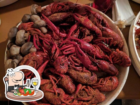 Menu at Cajun Claws restaurant, Abbeville