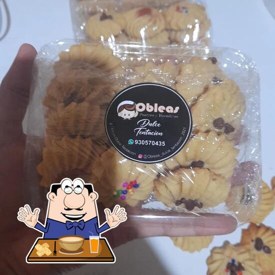 Obleas Dulce Tentación desserts, Piura