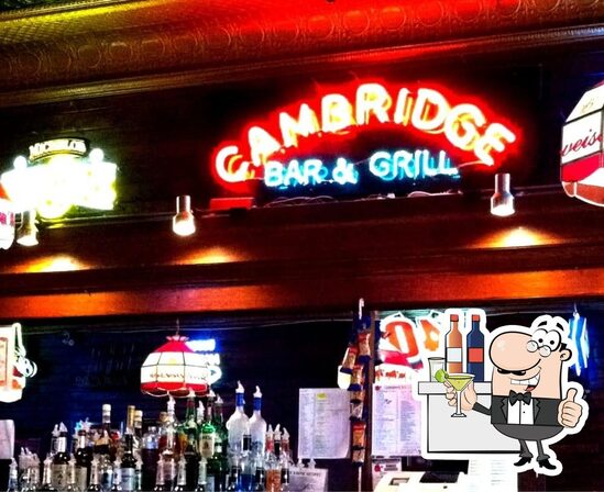 Menu at Cambridge Bar & Grill, Cambridge
