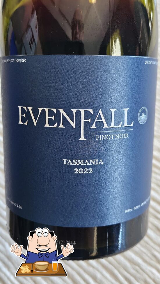 Menu at Evenfall Winery and Restaurant, Legana