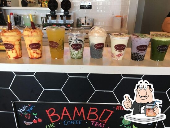 Menu at BAMBU pub & bar, D'Iberville