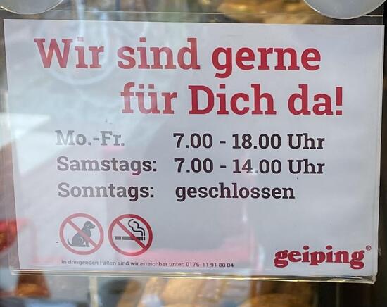 Bäckerei Geiping GmbH & Co. KG, Haltern am See, Rekumer Str. 40 ...