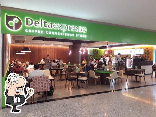 Carta del café Delta Expresso, Brasília, Aeroporto Base Aerea del Brasilia