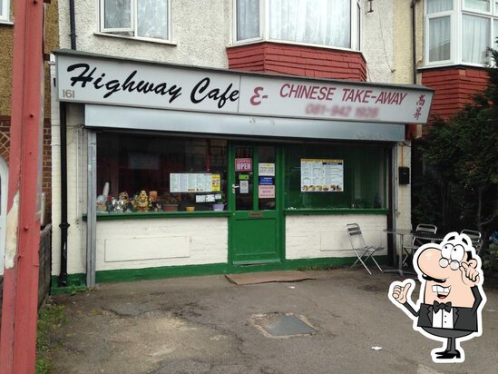 Menu at The Highway Cafe, New Malden, 161 Burlington Rd