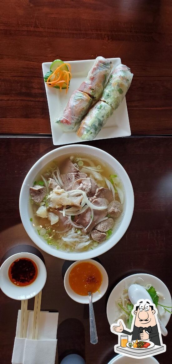 Menu at Pho Vy Vietnamese Restaurant, Langford