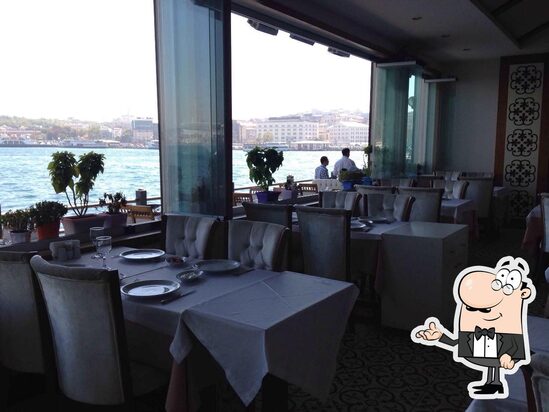 Menu at Imperial Galata Restaurant, Istanbul