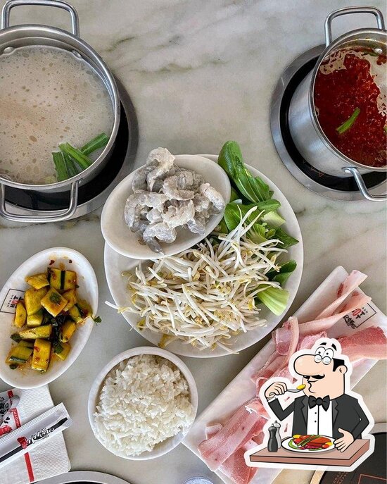 Menu at Urban Hot Pot restaurant, Columbia