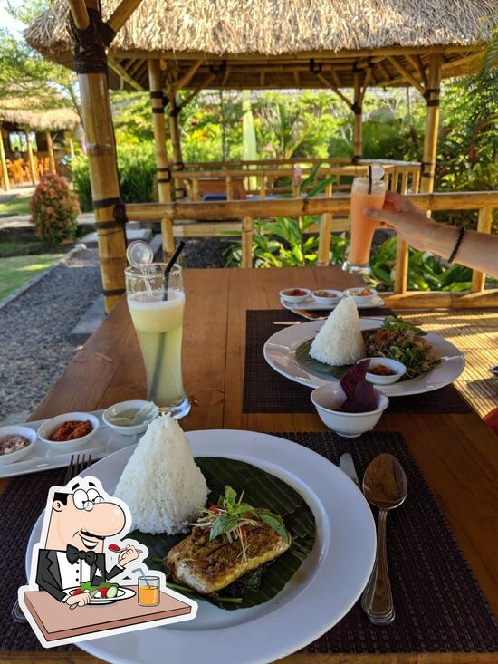 Menu at Bebek Uma Dawa restaurant, Ubud