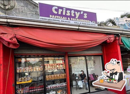 Menu at Cristy’s Pastillas & Pasalubong, Plaridel