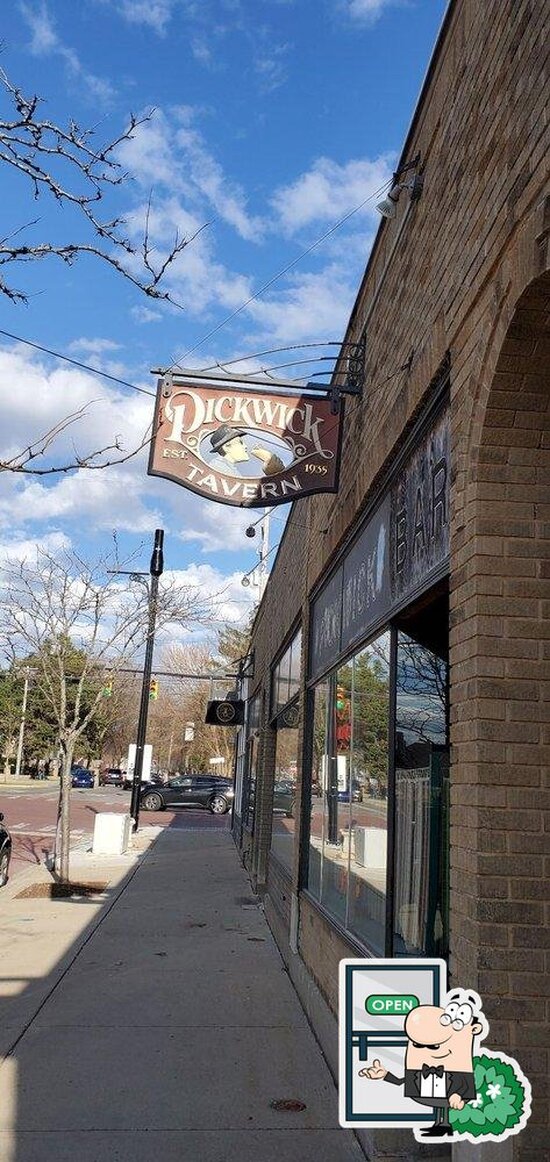 Menu at Pickwick Tavern pub & bar, Grand Rapids