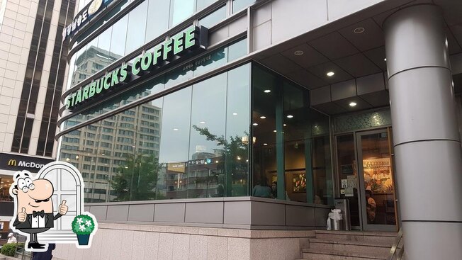 Menu at Starbucks Gangnam gu-office cafe, Seoul, 669 Seolleung-ro