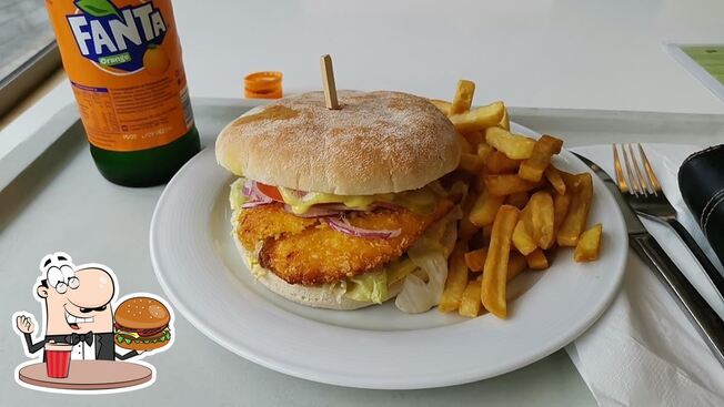 Menu at AOK-Kantine cafeteria, Kiel