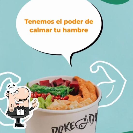 Menu at Poke Doki restaurant, Zapopan