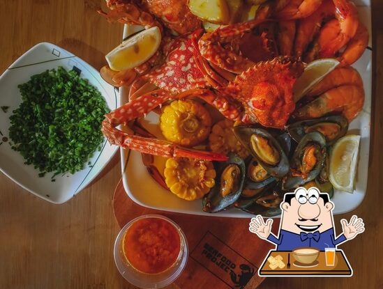 Menu at Seafood Project, Taguig
