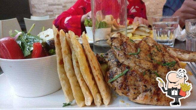 Menu at Kefi Greek Cuisine fast food, Glenelg North