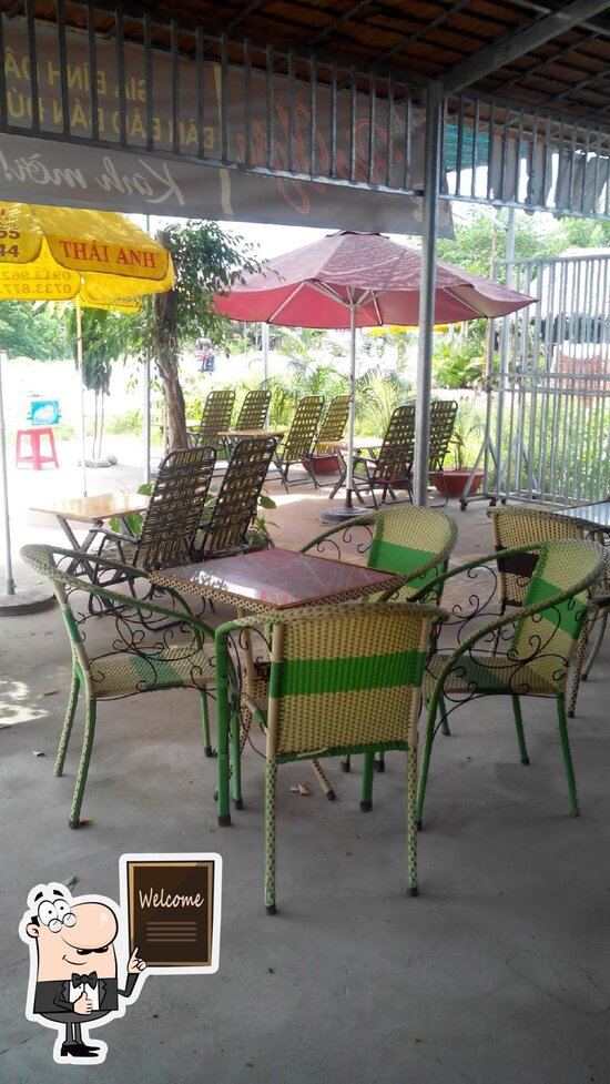 Menu at Bao Ngan Garden Cafe, Ben Tre