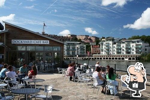 Menu at Harbourside Kitchen cafe, Bristol
