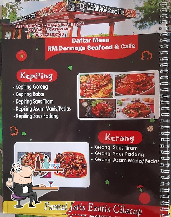 Dermaga Cafe & Resto seafood JETIS, Jetis - Menú del restaurante ...