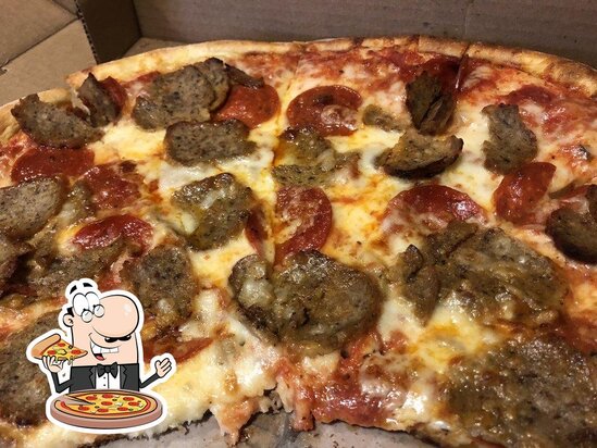 Menu at Pizza Works pizzeria, Pittsfield, 804 Tyler St