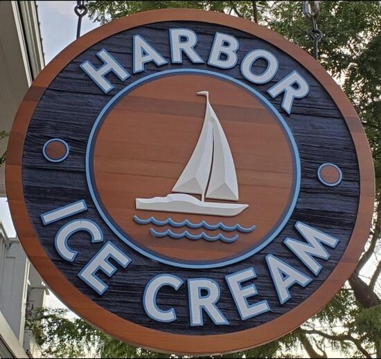Menu at Harbor Ice Cream Soup & Sandwiches desserts, Harbor Springs