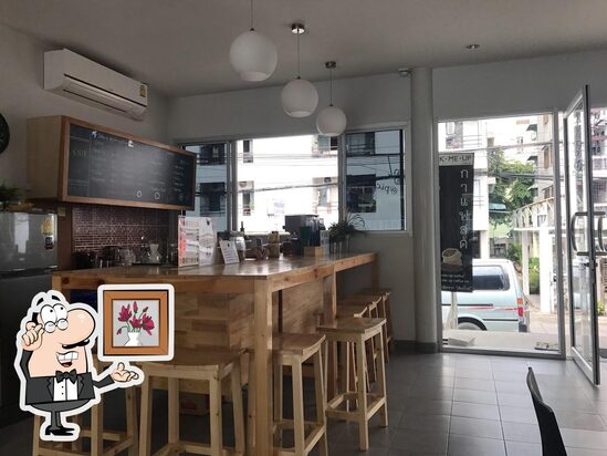 Menu at Pick Me Up Coffee, Bangkok