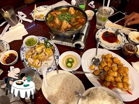 Menu at Timmy Chan's restaurant, Houston, Gears Rd