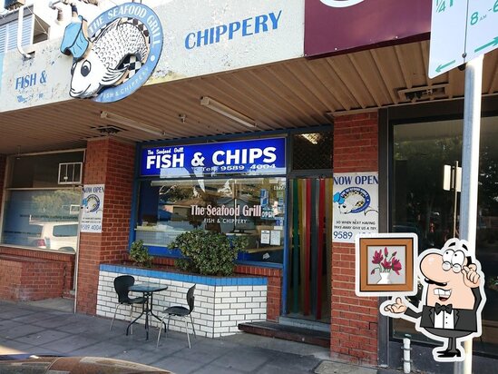 Menu at Seafood Grill Fish & Chippery restaurant, Beaumaris