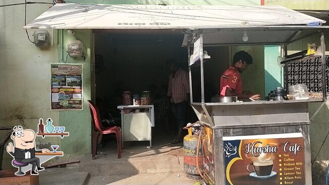 Menu at Harsha cafe, Anantapur