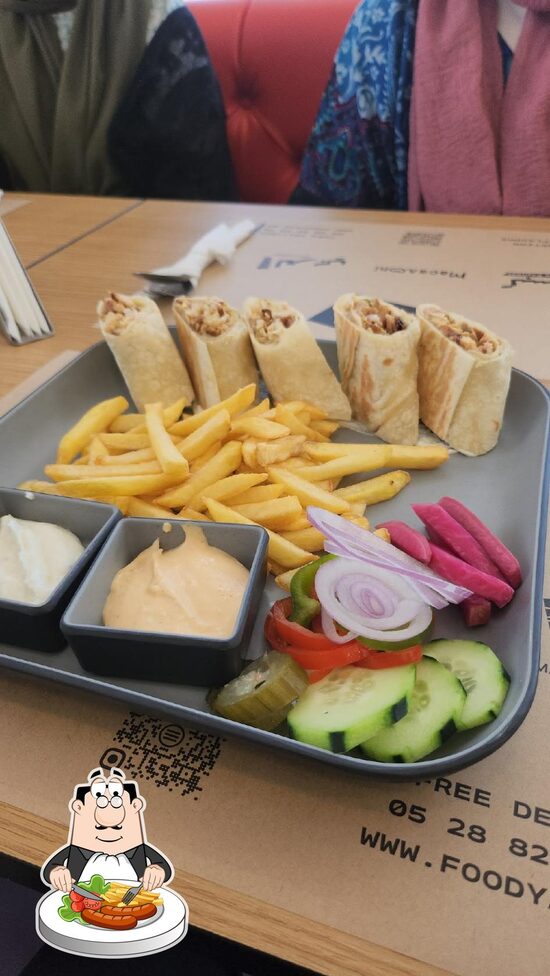 Menu au Food Yard restaurant, Agadir