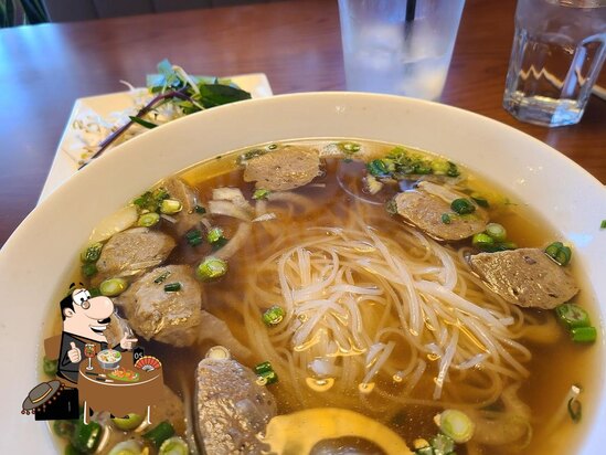 Menu at Hello Pho restaurant, Puyallup