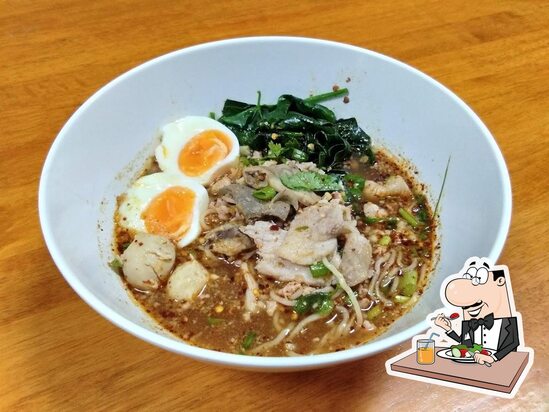 เตี๋ยวตำลึงซิ่ง -PUK PUK FOODTRUCK restaurant, Chainarai