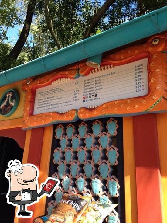 Menu at The Smiling Crocodile restaurant, Bay Lake, Osceola Pkwy