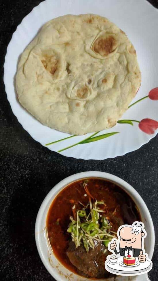 Menu at Hussaini Hotel, New Delhi, Hazrat Nizamuddin