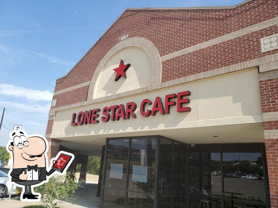 Menu at Lone Star Cafe, Arlington