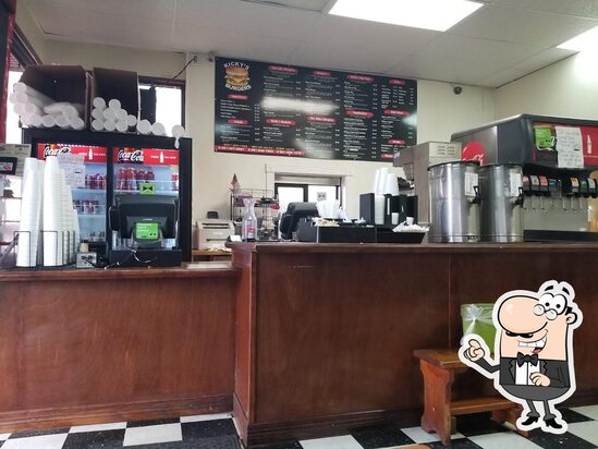 Carta del restaurante Ricky's Thick N' Juicy Burgers, Baytown