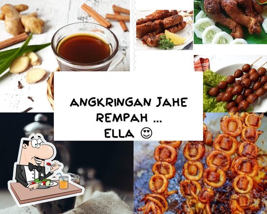 Menu at Angkringan 5758 cafe, Semarang