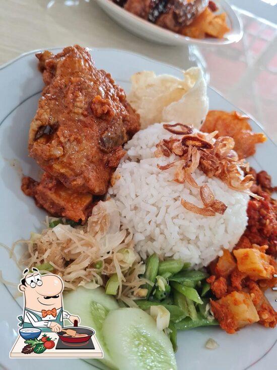 Menu at Koki Medan restaurant, Curug Sangereng